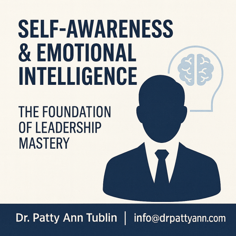 Self-Awareness & Emotional Intelligence: The Foundation of Leadership ...
